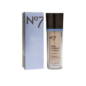 boots no7 lift & luminate foundation warm beige