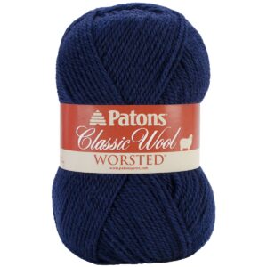 patons+classic+wool+yarn+(5-pack)+navy+244077-771105