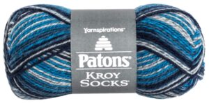 patons kroy socks yarn (6-pack) sing n the blues 243455-55132