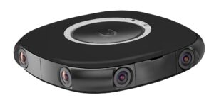 vuze - 3d 360° 4k vr camera - black