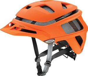 smith optics forefront all mountain bike helmet - neon orange small