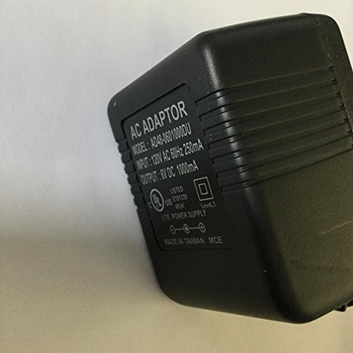 Sharper Image ac adapter SM917 6 volt 1000mA for SI Radios, si721 si621 shower units