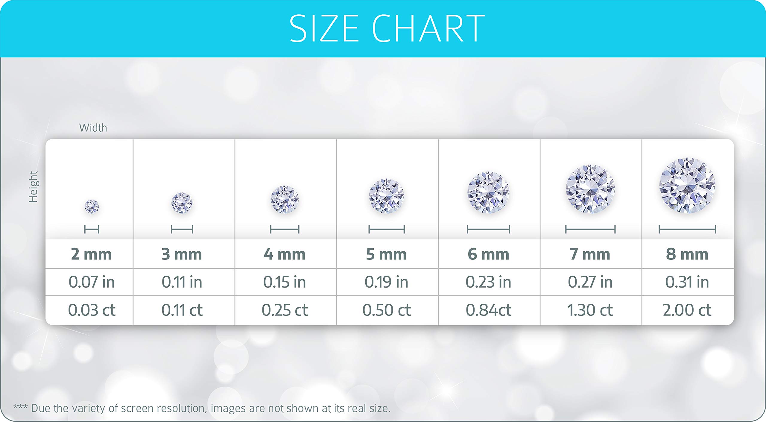 14k White Gold 3mm Basket Round Solitaire Cubic Zirconia Children Screw Back Baby Girls Earrings