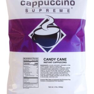 Cappuccino Supreme 2 lb bag Candy Cane Instant Cappuccino Mix