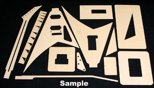 Electric Guitar Routing Template - P Bass