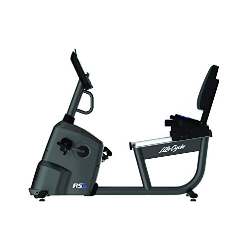 Life Fitness RS1 Recumbent Indoor Cycling Exercise Bike with Go Console