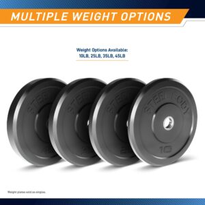 Steelbody Olympic Weights Plate SOLD INDIVIDUALLY, 45-Pound