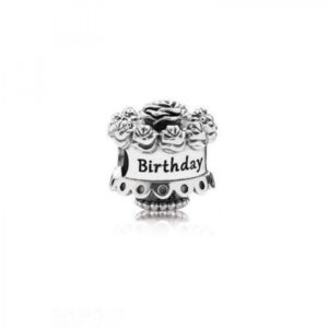 pandora women's 791289 happy birthday charm