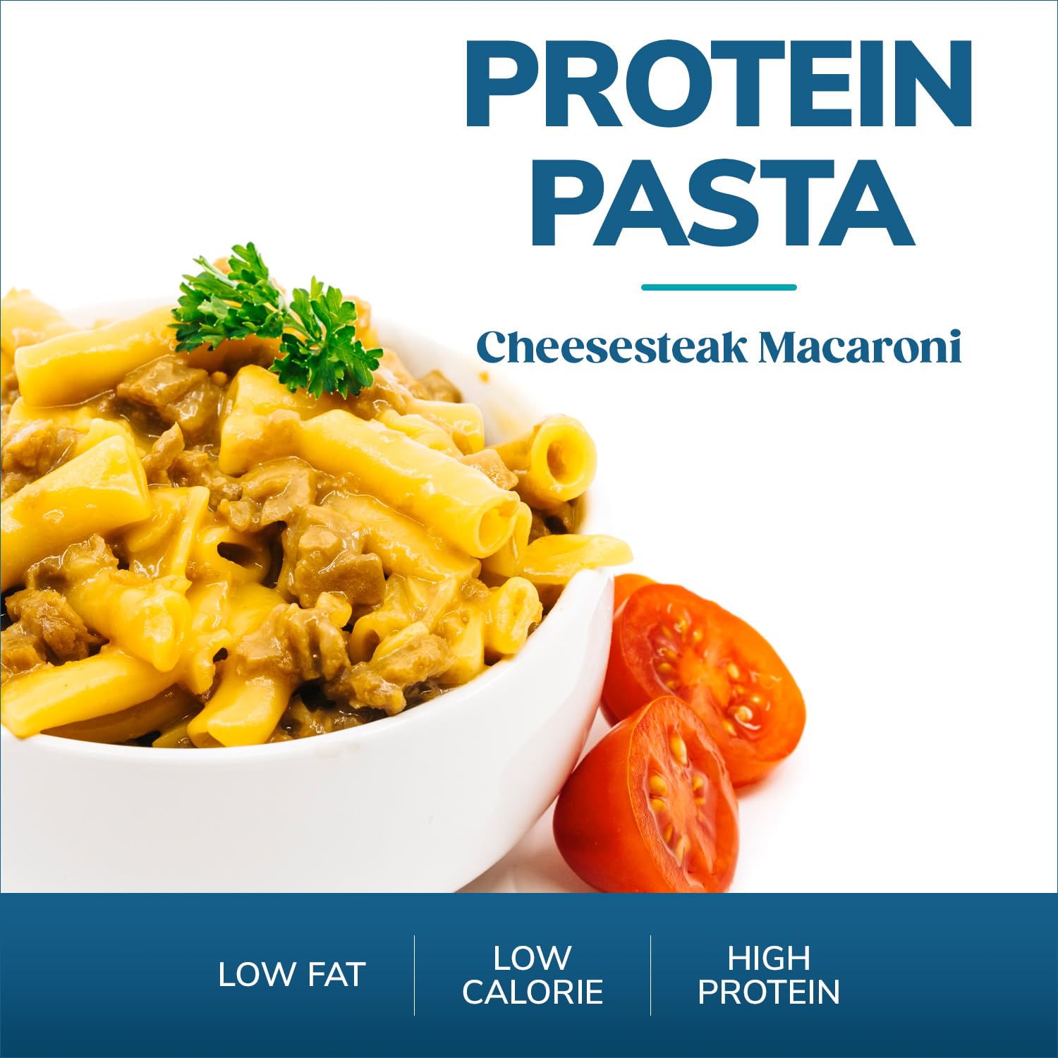 WonderSlim Protein Pasta, Cheese Steak Macaroni, 140 Calories, 12g Protein (7ct)