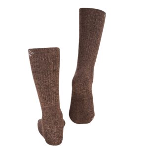 Columbia Men's 2 Pack Casual Wool Crew Socks, Charcoal Marl, Shoe Size 6-12