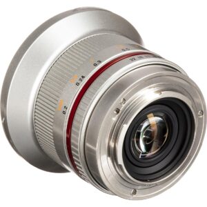 Rokinon RK12M-MFT-SIL 12mm F2.0 Ultra Wide Angle Lens for Olympus/Panasonic Micro 4/3 Cameras