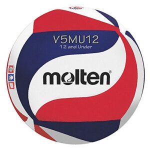 molten v5mu12 - premium light youth volleyball (12 years old and under)