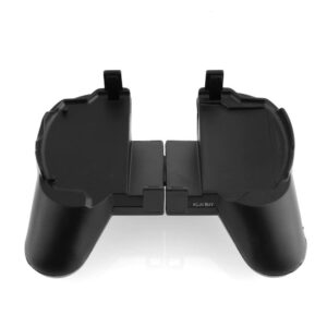 flexible console grip handle attachment holder stand replacement for sony psp 2000 psp 3000 series - black