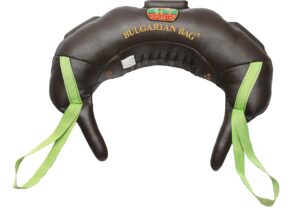 suples bulgarian bag original - genuine leather size s (17lbs), made, including the instructional video from the inventor coach ivan ivanov (wrestling, fitness)