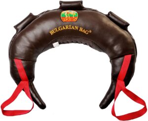 bulgarian bag suples original - leather size m(26lbs), made by suples, including the instructional video from the inventor coach ivan ivanov (wrestling, fitness)