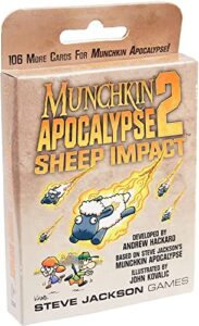 munchkin apocalypse 2 sheep impact game