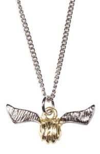 harry potter necklace golden snitch quidditch accessories