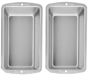 wilton recipe right large loaf pan, pack of 2 pans