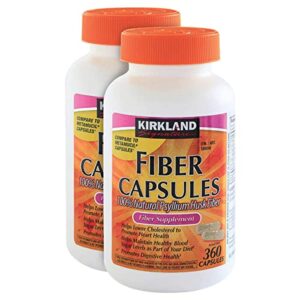 kirkland signature psyllium fiber, 720 capsules