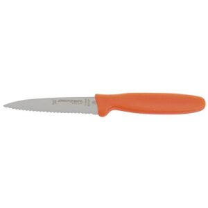 dexter-russell sani-safe s105sc 3-1/2" scalloped fruit and vegetable parer