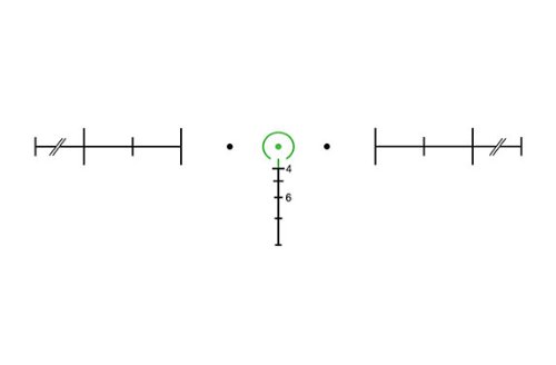 Trijicon 4X 32 ACOG Green LED .223 Horseshoe Reticle with TA51 Mount