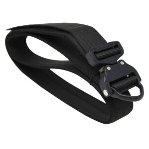 Elite Survival Systems Cobra Rigger's Belt with D Ring Buckle (Black, Large)