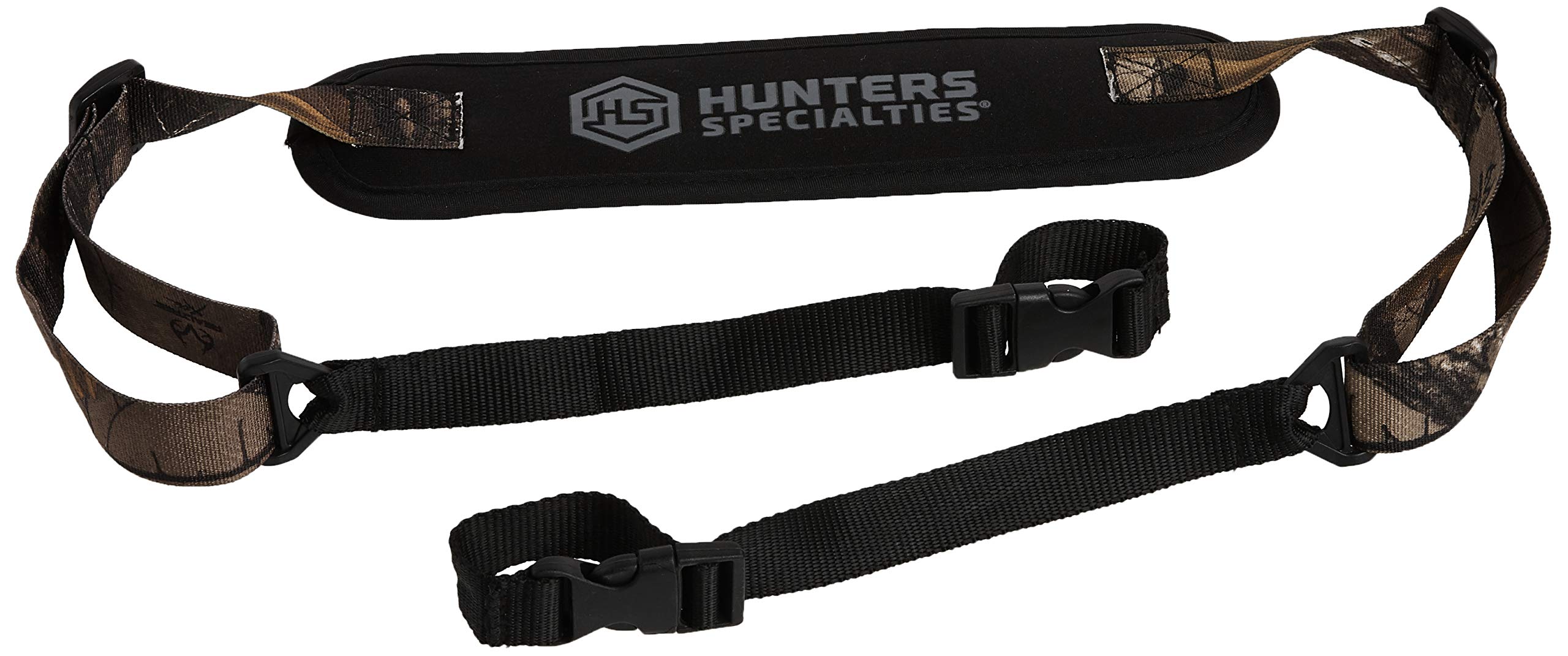 Hunters Specialties Quick Release Bow Sling - Archery Hunting Cushioned Non-Slip Neoprene Realtree Camo Bow Sling