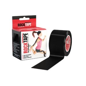 rocktape, black logo, 2" x 105' (5cm x 32m)