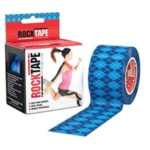 RockTape, Blue Argyle, 2" x 105' (5cm x 32m)