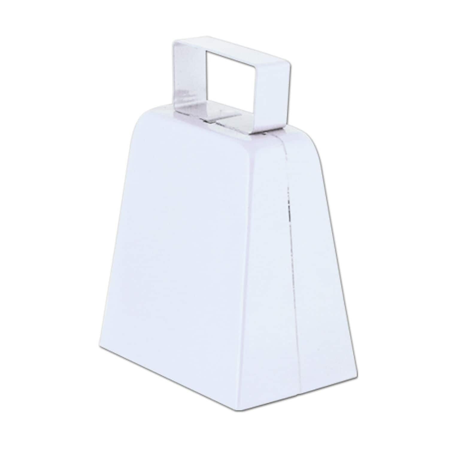 Beistle 60939-W - Cowbells - 4 Inches - White