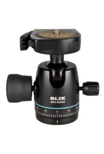 slik sbh-808dq ball head with qr plate, black (618-758)