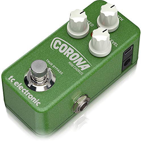 TC Electronic CORONA MINI CHORUS Ultra-Compact Chorus Pedal with Built-In TonePrint Technology