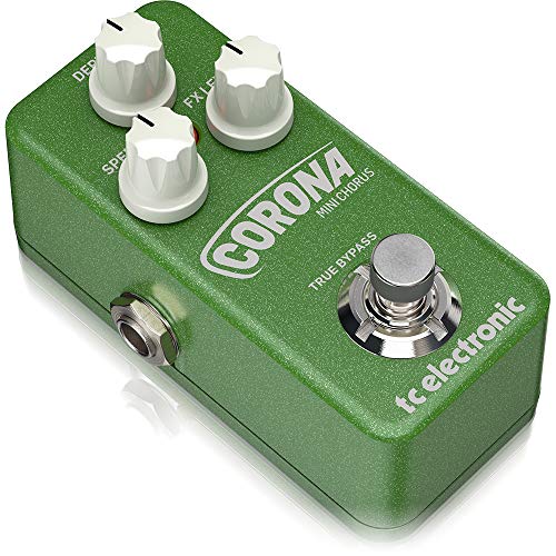 TC Electronic CORONA MINI CHORUS Ultra-Compact Chorus Pedal with Built-In TonePrint Technology