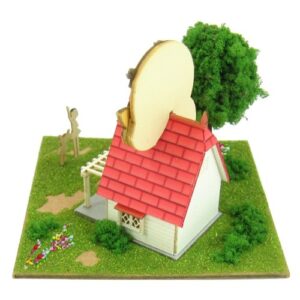 Cat Bus and Studio Ghibli Mini Kusakabe House Mp07-02 (Paper Craft) by Totoro