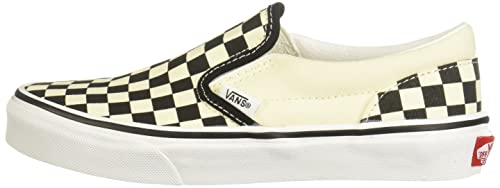 Vans Kids Classic Slip-On (Checkerboard) Black/True White VN000ZBU5GU Size 11.5