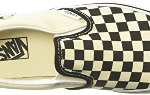 Vans Kids Classic Slip-On (Checkerboard) Black/True White VN000ZBU5GU Size 11.5