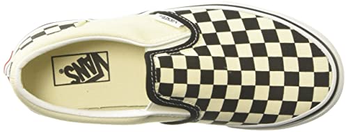 Vans Kids Classic Slip-On (Checkerboard) Black/True White VN000ZBU5GU Size 11.5