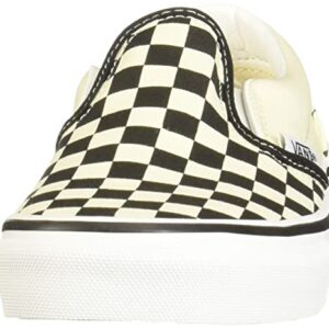 Vans Kids Classic Slip-On (Checkerboard) Black/True White VN000ZBU5GU Size 11.5