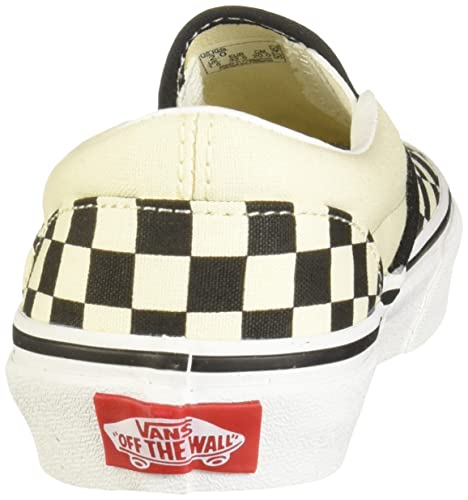 Vans Kids Classic Slip-On (Checkerboard) Black/True White VN000ZBU5GU Size 11.5