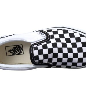 Vans Kids Classic Slip-On (Checkerboard) Black/True White VN000ZBU5GU Size 10.5