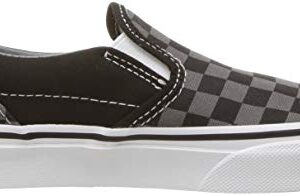 Vans Boys' Classic Slip-On (Toddler/Youth - Black/Pewter - 10.5