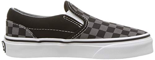 Vans Boys' Classic Slip-On (Toddler/Youth - Black/Pewter - 10.5