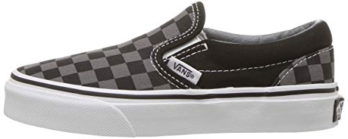 Vans Boys' Classic Slip-On (Toddler/Youth - Black/Pewter - 10.5