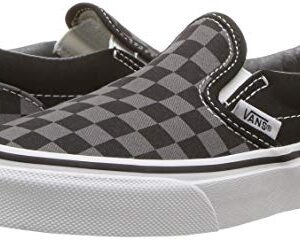 Vans Boys' Classic Slip-On (Toddler/Youth - Black/Pewter - 10.5