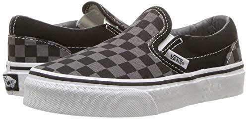 Vans Boys' Classic Slip-On (Toddler/Youth - Black/Pewter - 10.5