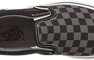 Vans Boys' Classic Slip-On (Toddler/Youth - Black/Pewter - 10.5