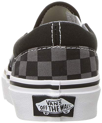 Vans Boys' Classic Slip-On (Toddler/Youth - Black/Pewter - 10.5