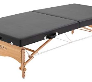 Sierra Comfort Low-Level Massage Table, Black