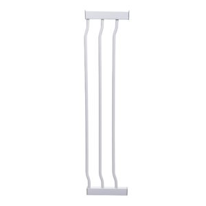 dreambaby liberty extra tall extension, white, 7"