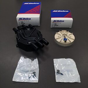 acdelco gm distributor cap (d328a) and rotor (d465) kit vortec-6